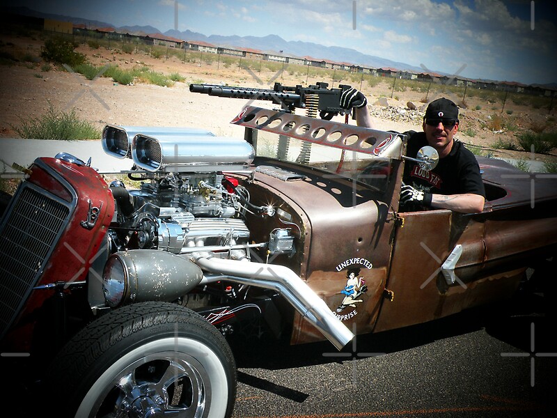 "Rat Rod Roadster " Unexpected Surprise ".." by Rita H. Ireland | Redbubble
