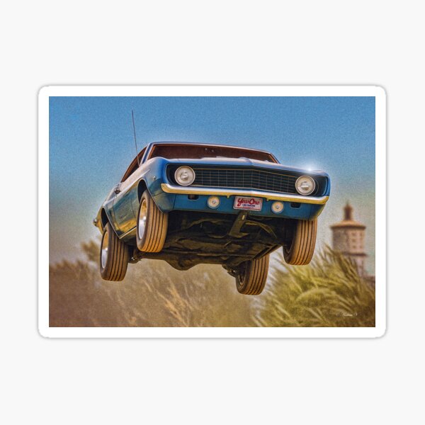 "2 Fast 2 Furious Yenko Camaro" Sticker for Sale by Coolness68 | Redbubble