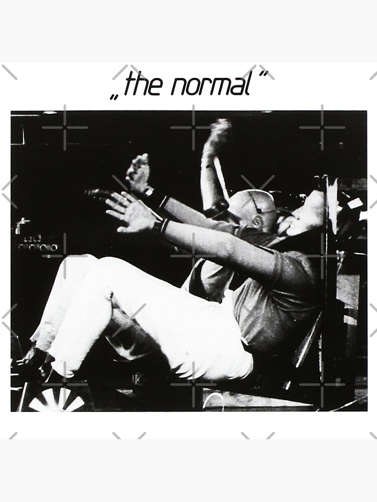 Impression photo « The Normal Warm Leatherette 80s culte vinyle post ...