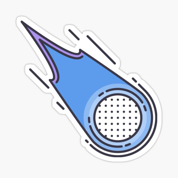 "Comet Sticker" Sticker by LS-print | Redbubble
