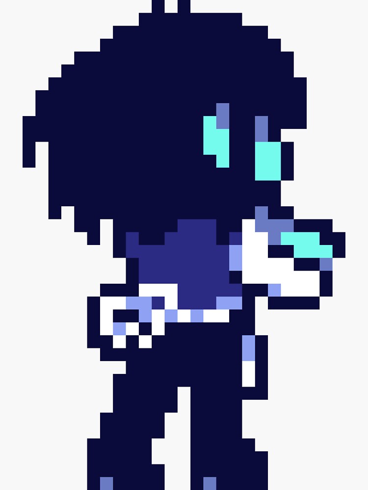 "Deltarune - Chef Kris (hatless)" Sticker for Sale by DefyingMag ...