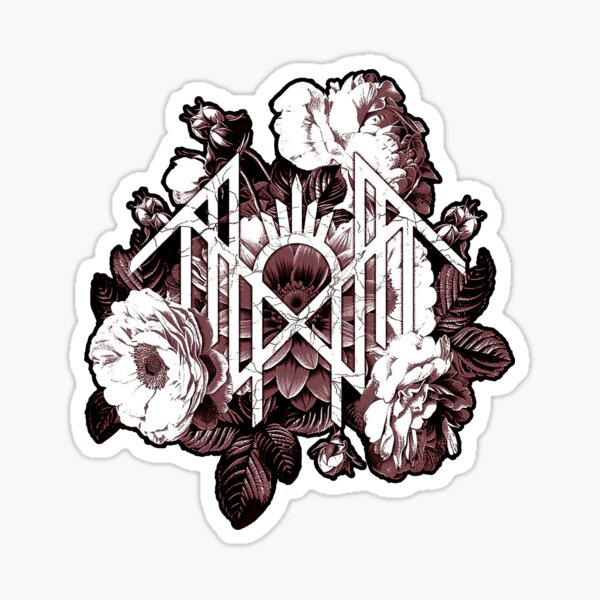 "Tears Fall Like Rites Beneath Sleep Token’s Lingering Gaze" Sticker ...