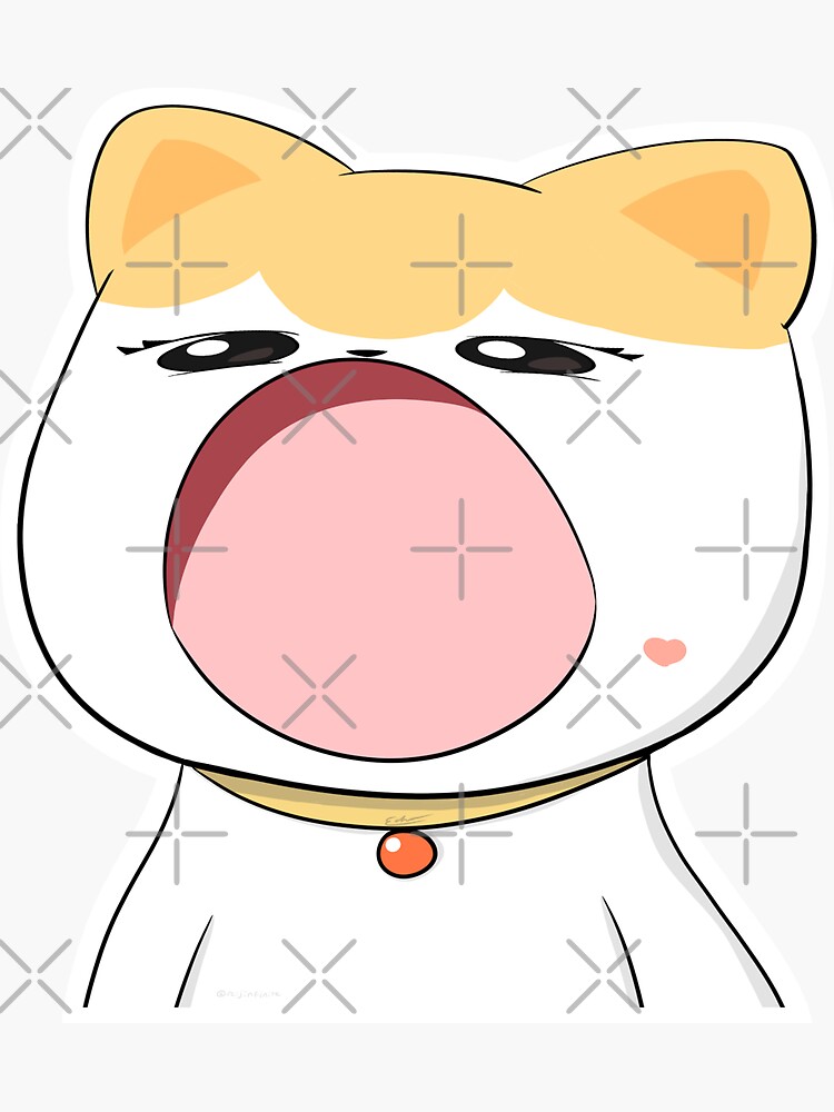 "Minive Memes - Cheez "Pop cat"" Sticker for Sale by EchologyArt ...