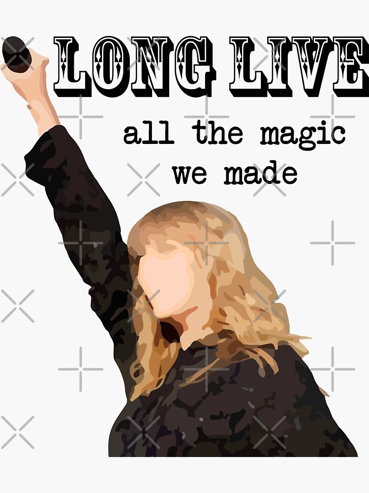 "Long Live" Sticker for Sale by ColorHurricane | Redbubble