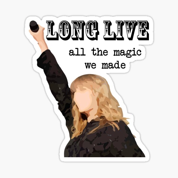 "Long Live" Sticker for Sale by ColorHurricane | Redbubble