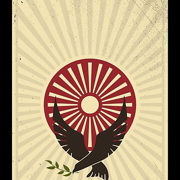 "Republic of Gilead's Standard 2" Sticker for Sale by Lanfa | Redbubble