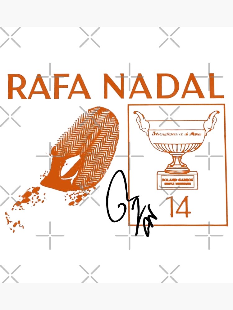 "Merci Rafa Roland Garros 2025 Long" Poster for Sale by HarmfulField ...