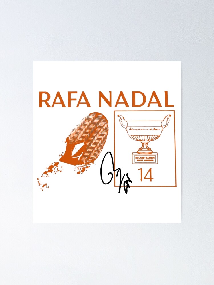 "Merci Rafa Roland Garros 2025 Long" Poster for Sale by HarmfulField ...