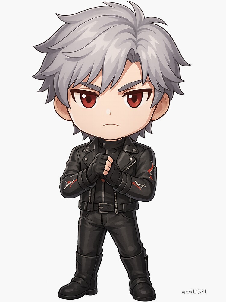 "Sylus Chibi" Sticker for Sale by ace1021 | Redbubble