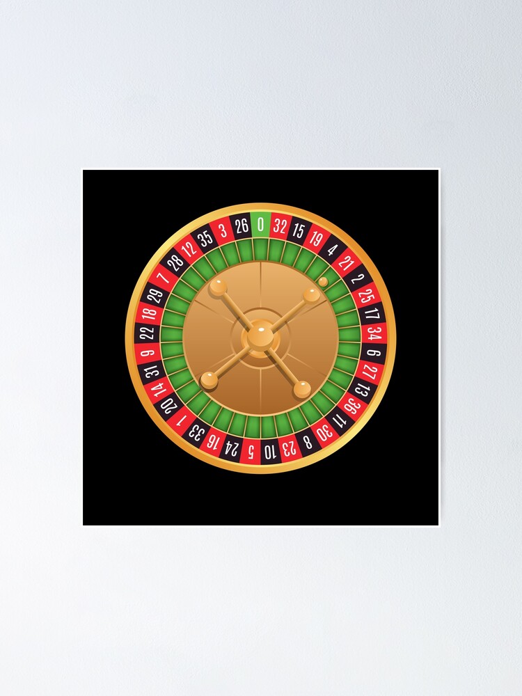 "Roulette" Poster for Sale by DusicaP | Redbubble