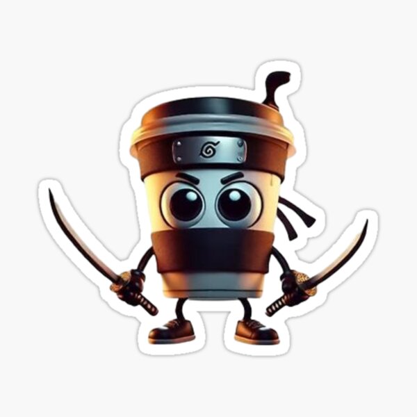 "Cappuccino Assassino" Sticker for Sale by littlehugo | Redbubble