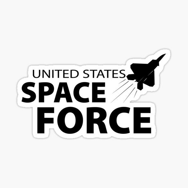 "Space Force" Sticker for Sale by GGFTrading | Redbubble