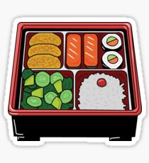 Bento Box Drawing: Stickers | Redbubble