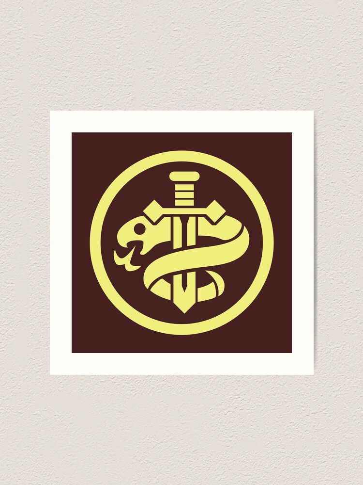 "Universe 9 Crest (Logo)" Art Print for Sale by Kudere-Shen-Woo | Redbubble