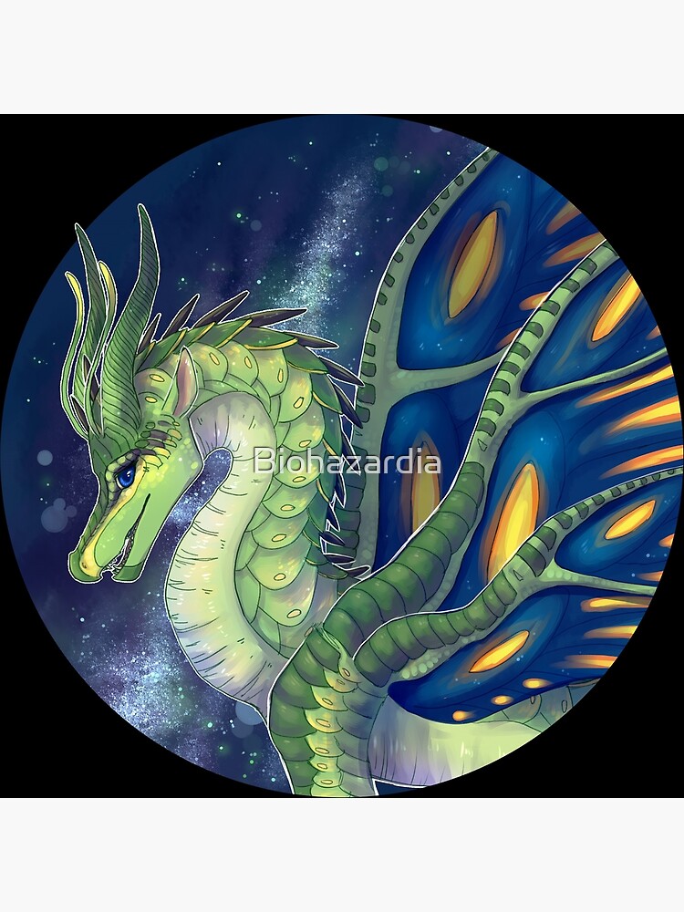 "Wings of Fire - Luna the SilkWing" Poster for Sale by Biohazardia ...