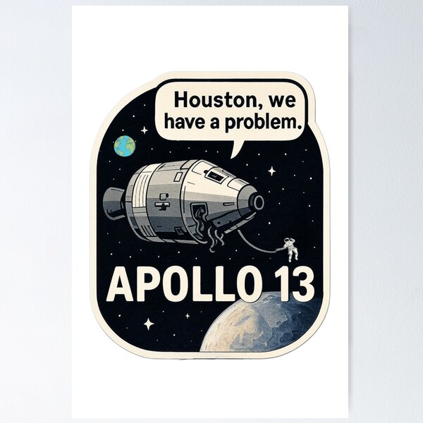 "Apollo 13" Poster for Sale by Seventonix | Redbubble