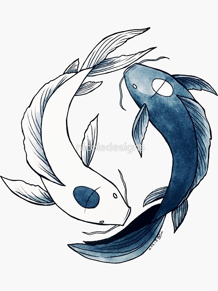 Avatar the last airbender koi fish tattoo - Bronctattooaus.com