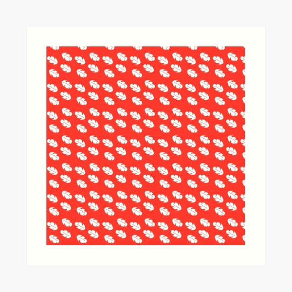 "Lilo Leaves print" Art Print by Pendientera | Redbubble