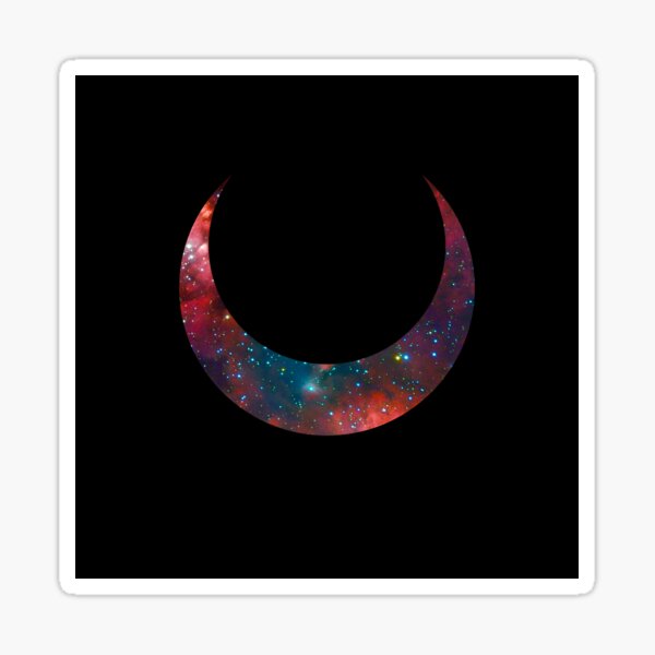 "Cat paw Moon Galaxy" Sticker for Sale by KamehamehAsh | Redbubble
