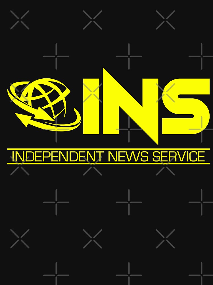 "INS - Independent News Service" T-shirt for Sale by Glennascaul ...
