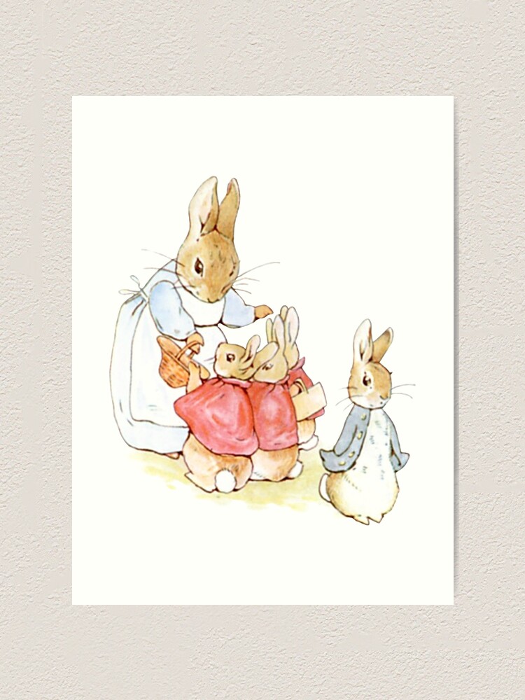 "Peter Rabbit" Art Print by AmyOlsen | Redbubble