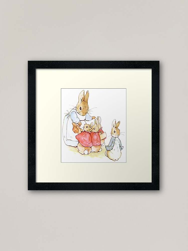 "Peter Rabbit" Framed Art Print for Sale by AmyOlsen | Redbubble