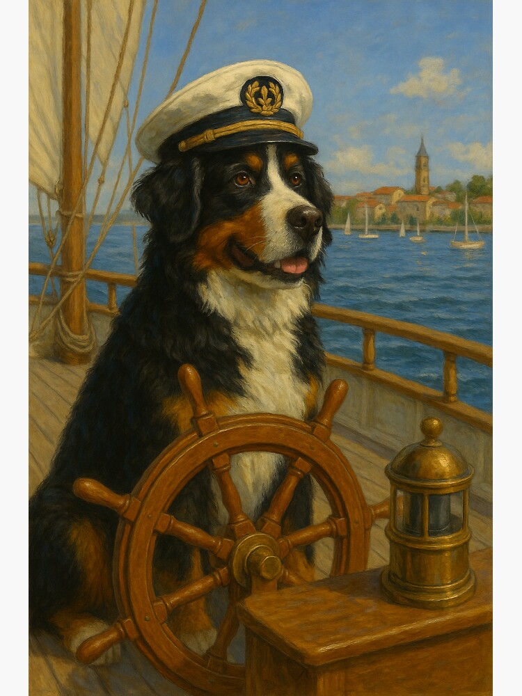 "Captain Berner " Sticker for Sale by mphoffman44 | Redbubble