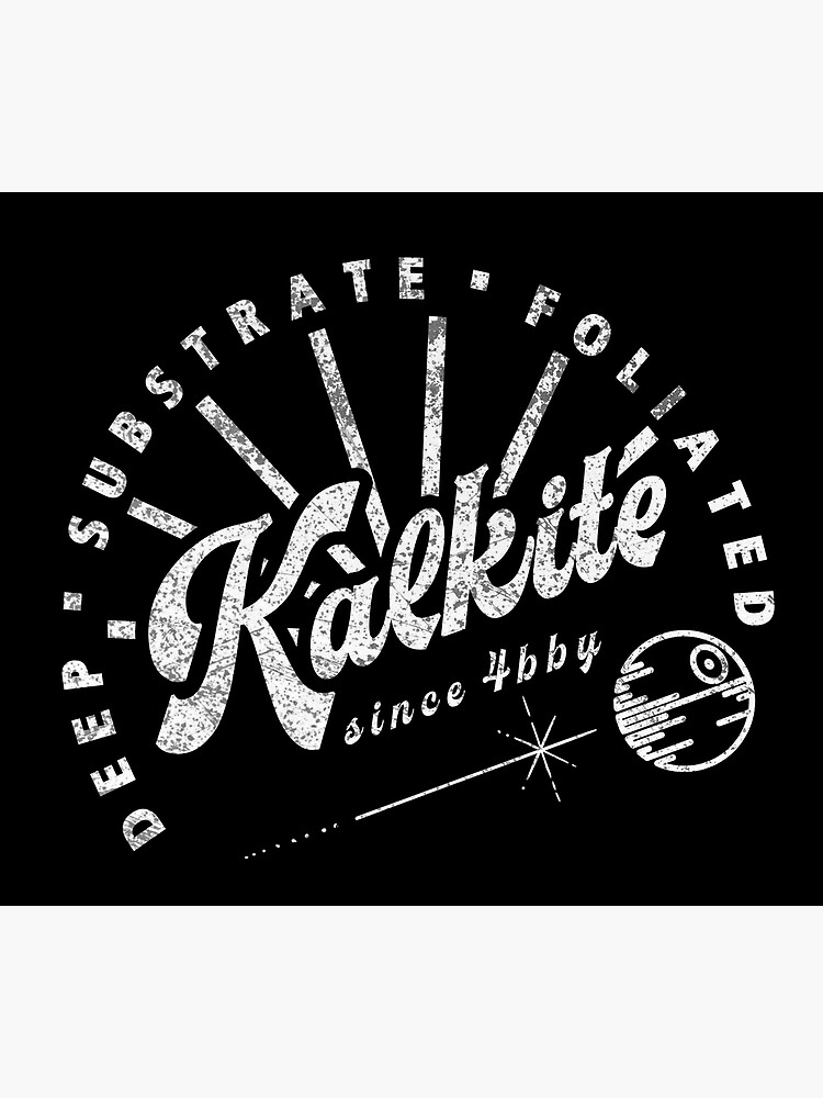 "Deep. Subtrate. Foliated. Kalkite. - Dark side" Poster for Sale by ...