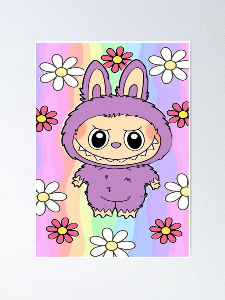 "labubu purple" Poster for Sale by Estiny-1993 | Redbubble