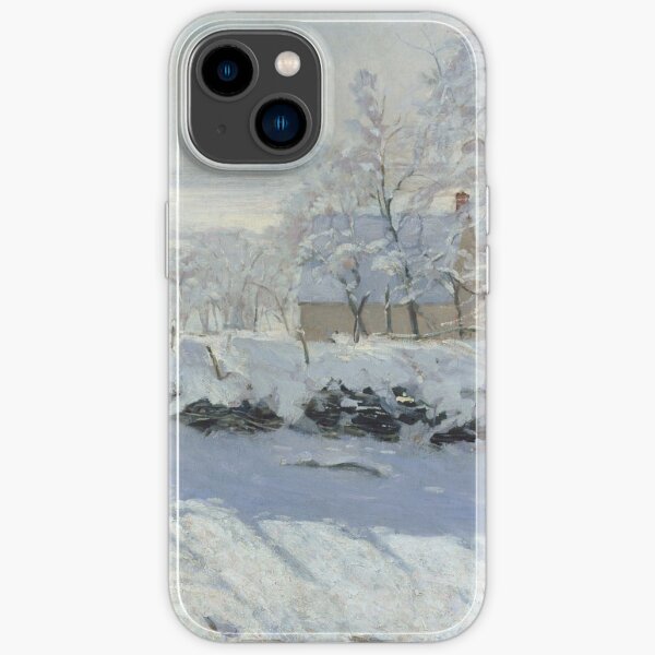 "Monet 'La Pie' ('The Magpie')" iPhone Case for Sale by floodedvanes ...