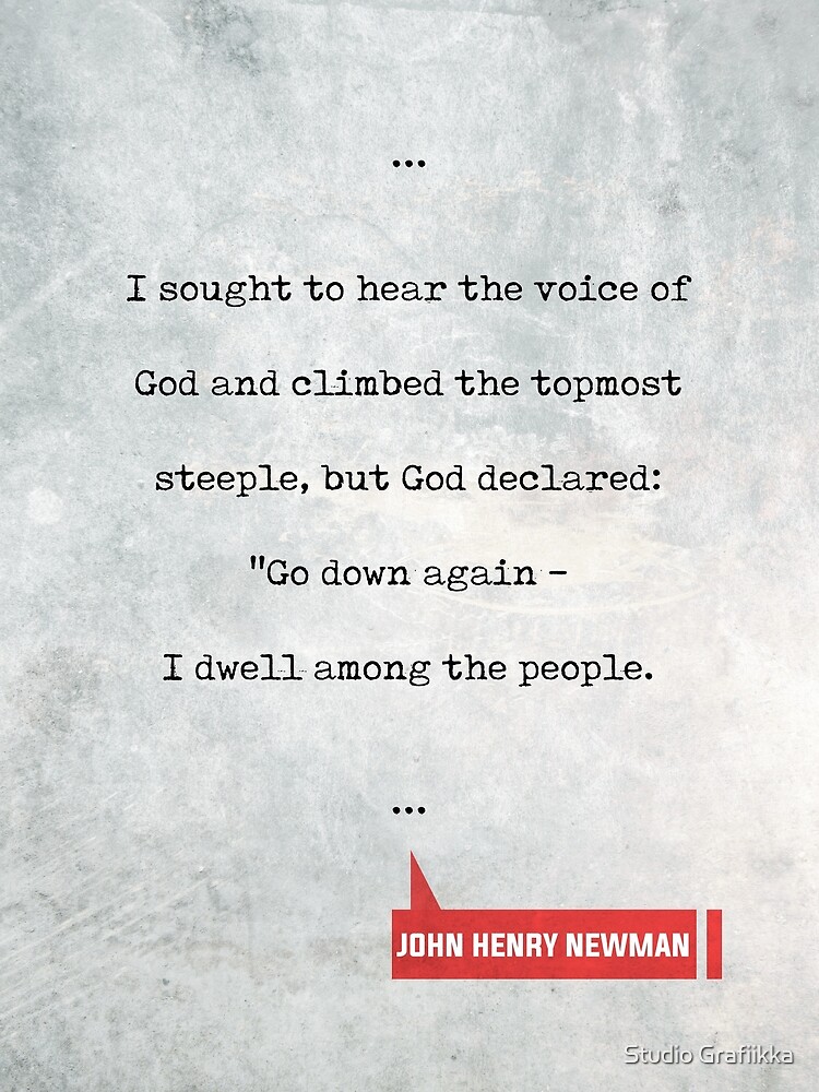 John Newman Quotes St. John Henry Newman The Idea Of A University: