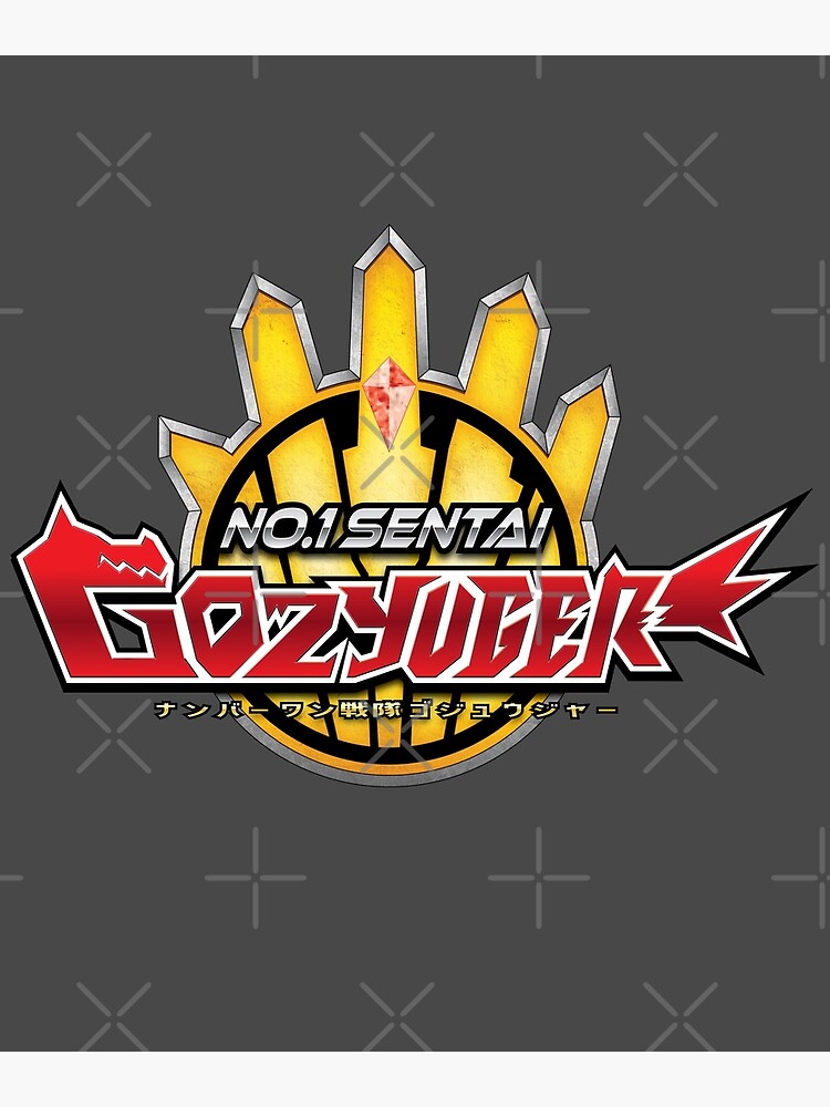 "No. 1 Sentai Gozyuger" Poster for Sale by Rodimus13 | Redbubble