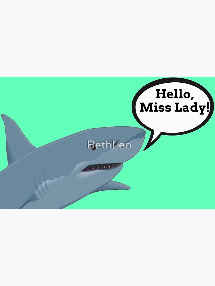 "Hello Miss Lady!" Art Print by BethLeo | Redbubble