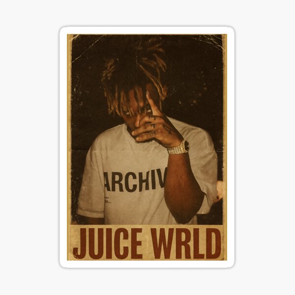 "juice wrld 999" Sticker for Sale by IZDIHAAR049 | Redbubble