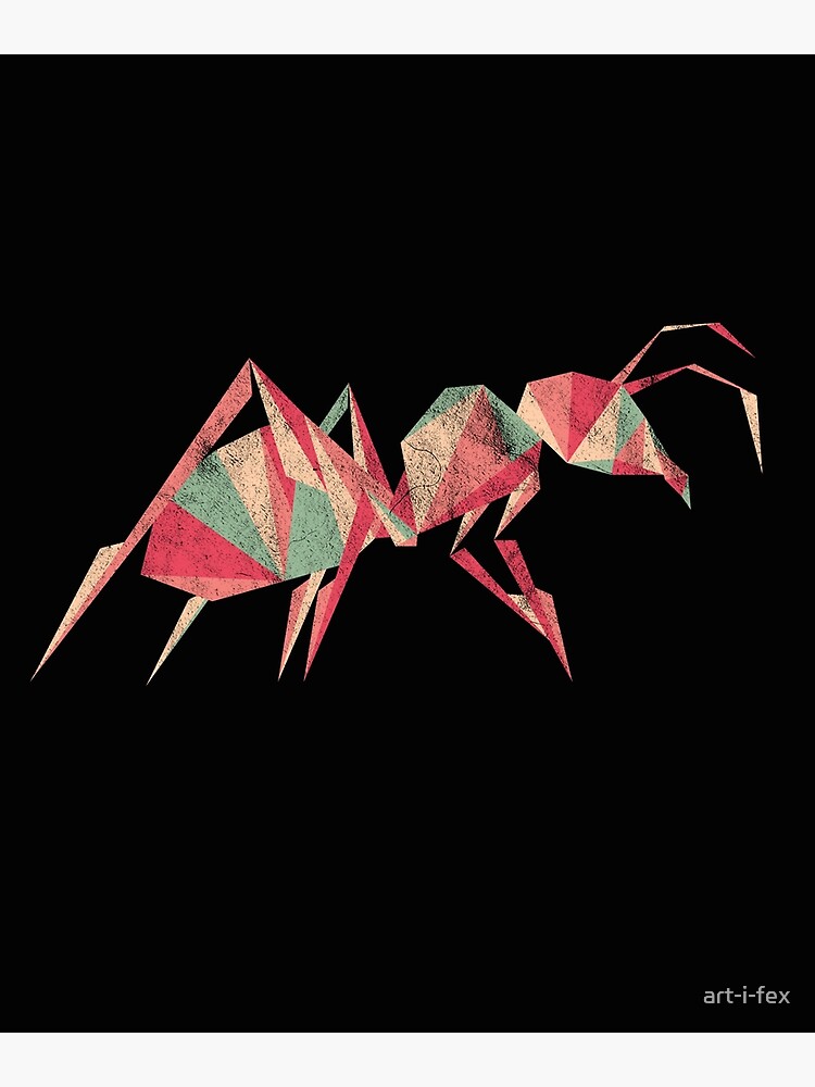 "Amazing Abstract Ant Design" Poster for Sale by art-i-fex | Redbubble