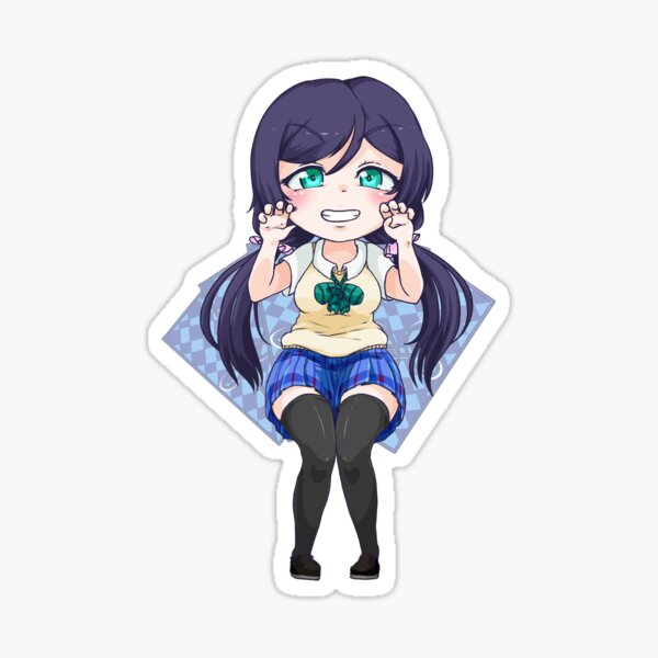 "Nozomi Tôjô Stickers" Sticker by SachikoH | Redbubble