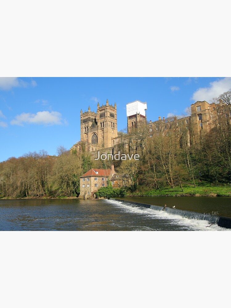 "Durham Cathedral" Sticker for Sale by Jondave | Redbubble