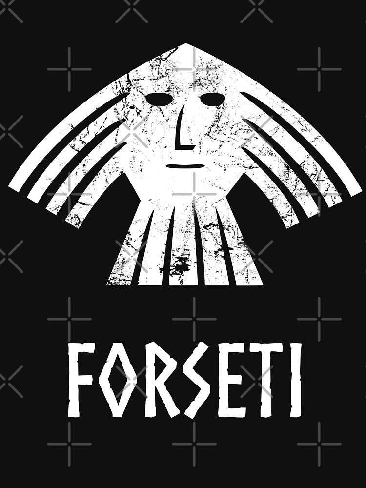 "Forseti Norse Viking God" T-shirt for Sale by jutulen | Redbubble ...