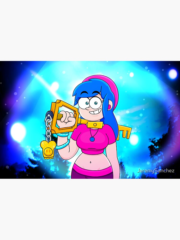 "KeyBlade Girl By GhostToast Animation on Youtube" Sticker by ...