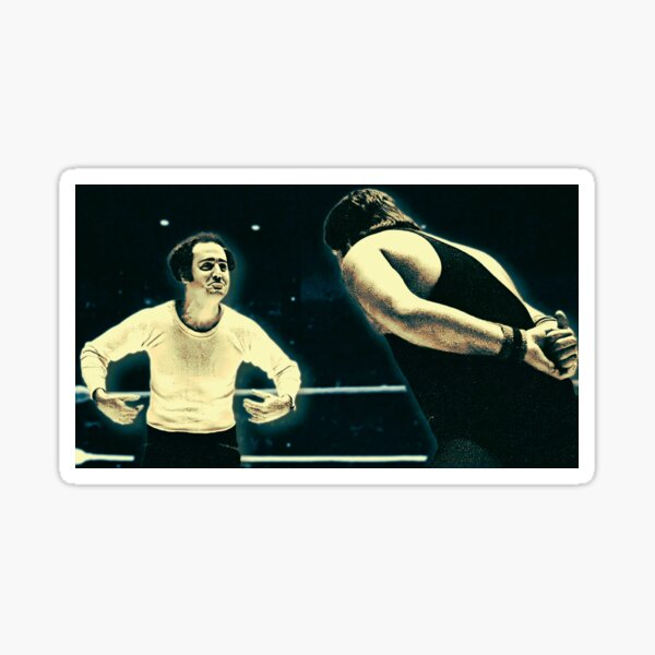 "Vintage 80s Andy Kaufman pulp art poster I'm From Hollywood!" Sticker ...