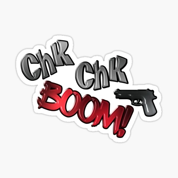 "Stray kids chk chk boom skz " Sticker for Sale by kentora | Redbubble