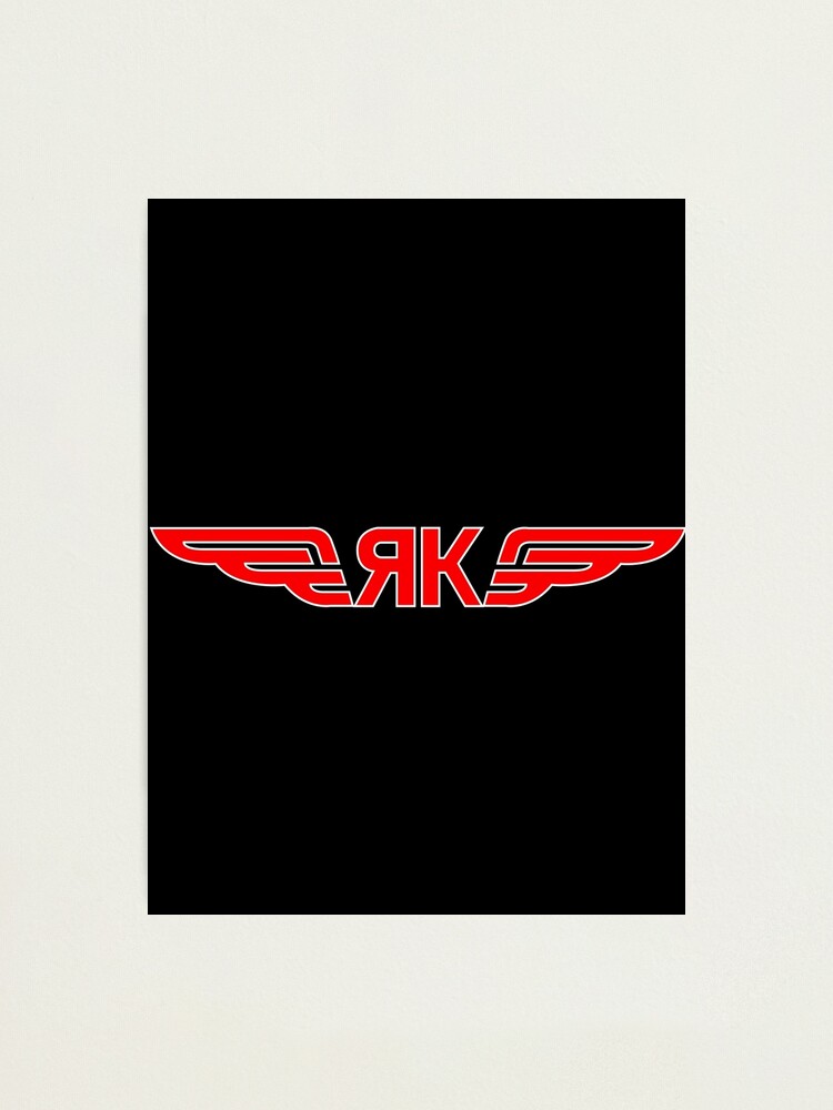 "Yakovlev Aircraft Logo" Photographic Print for Sale by warbirdwear ...