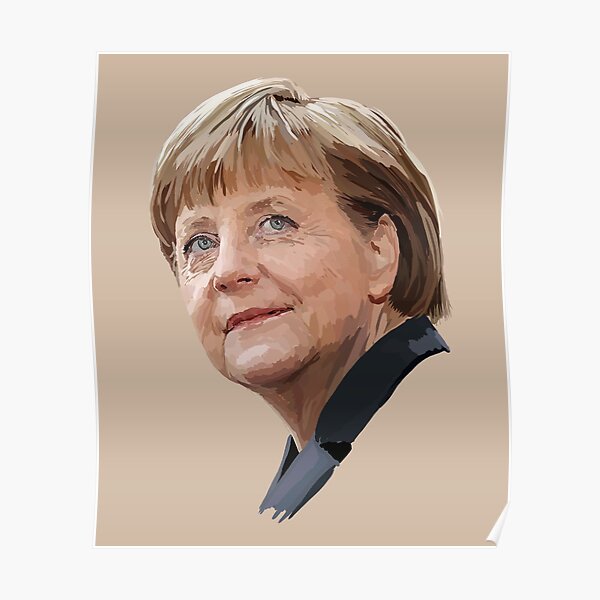 "Angela Merkel" Poster von sibosssr | Redbubble