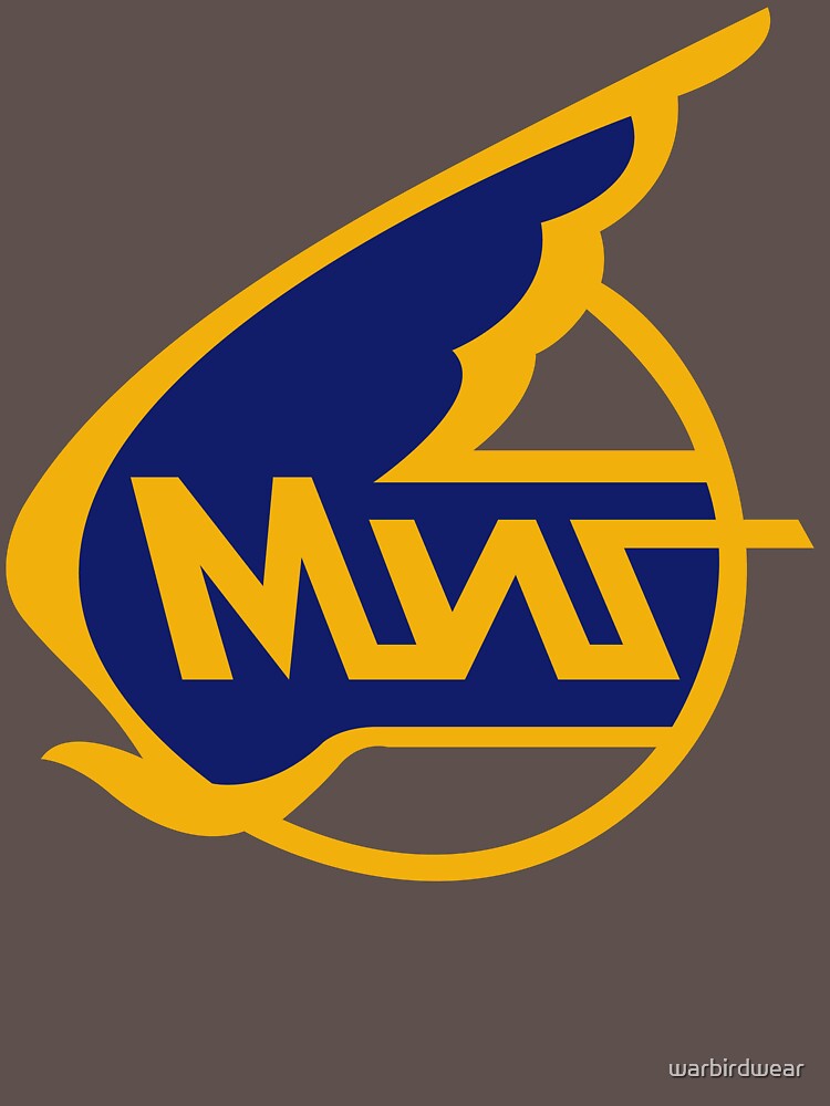 "Mikoyan-Gurevich (Russian Aircraft Corporation MiG) Logo" T-shirt for ...