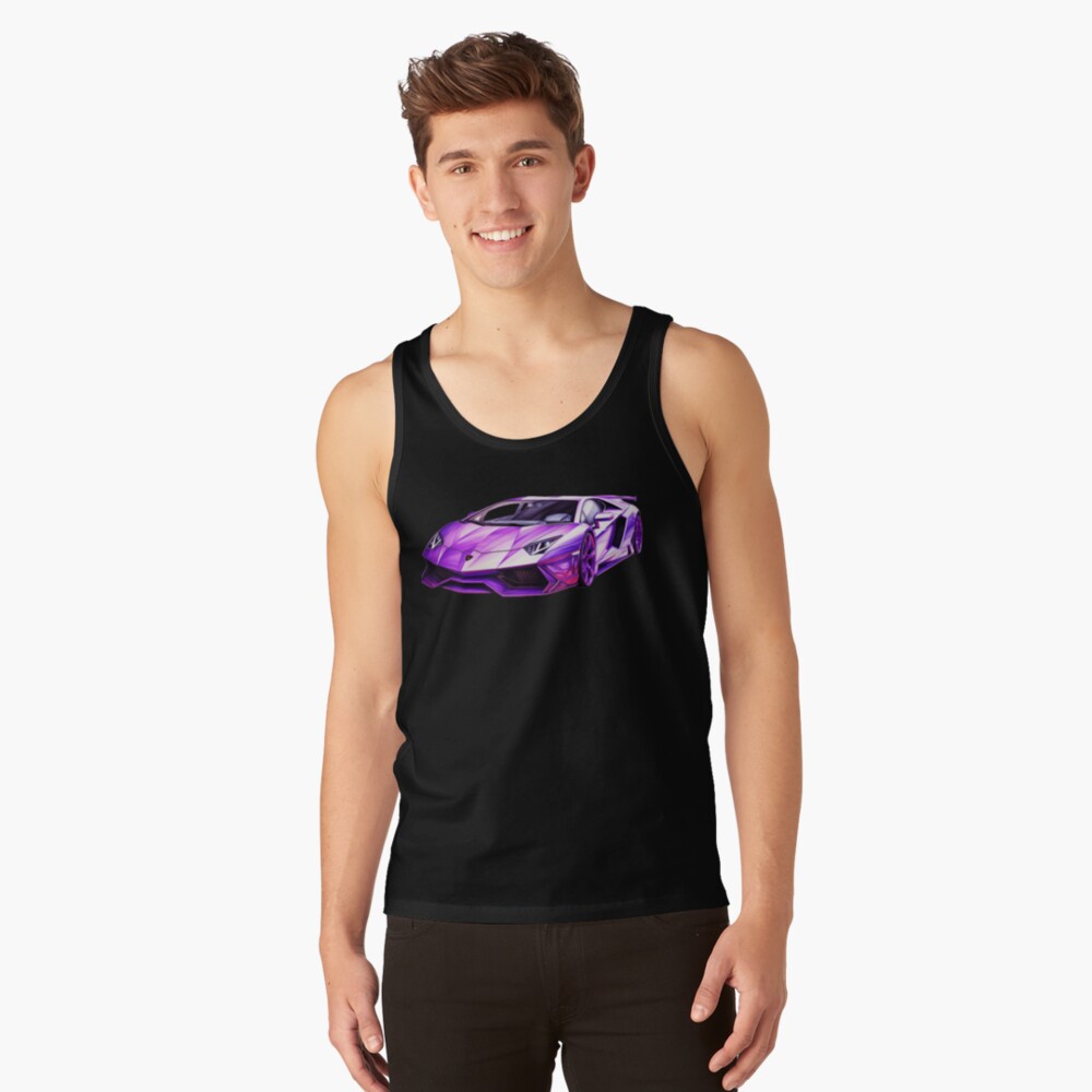 "Purple lamborghini pencil sketch" Sticker for Sale by rpotter89 ...
