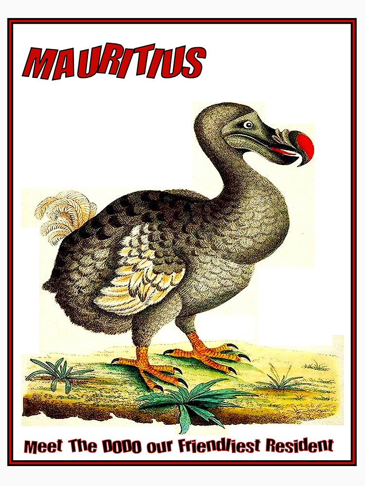 "MAURITIUS : Tourism Vintage Extinct Dodo Bird Advertising Print" T ...