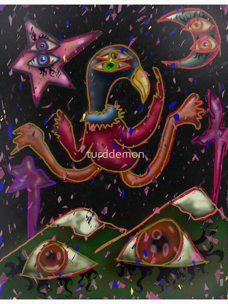 "Eye masters" Sticker for Sale by turddemon | Redbubble