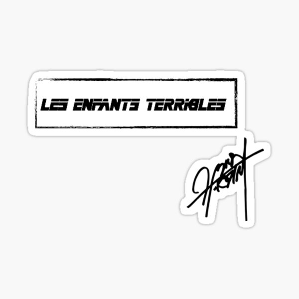 "Les Enfants Terribles" Sticker by JKulte | Redbubble