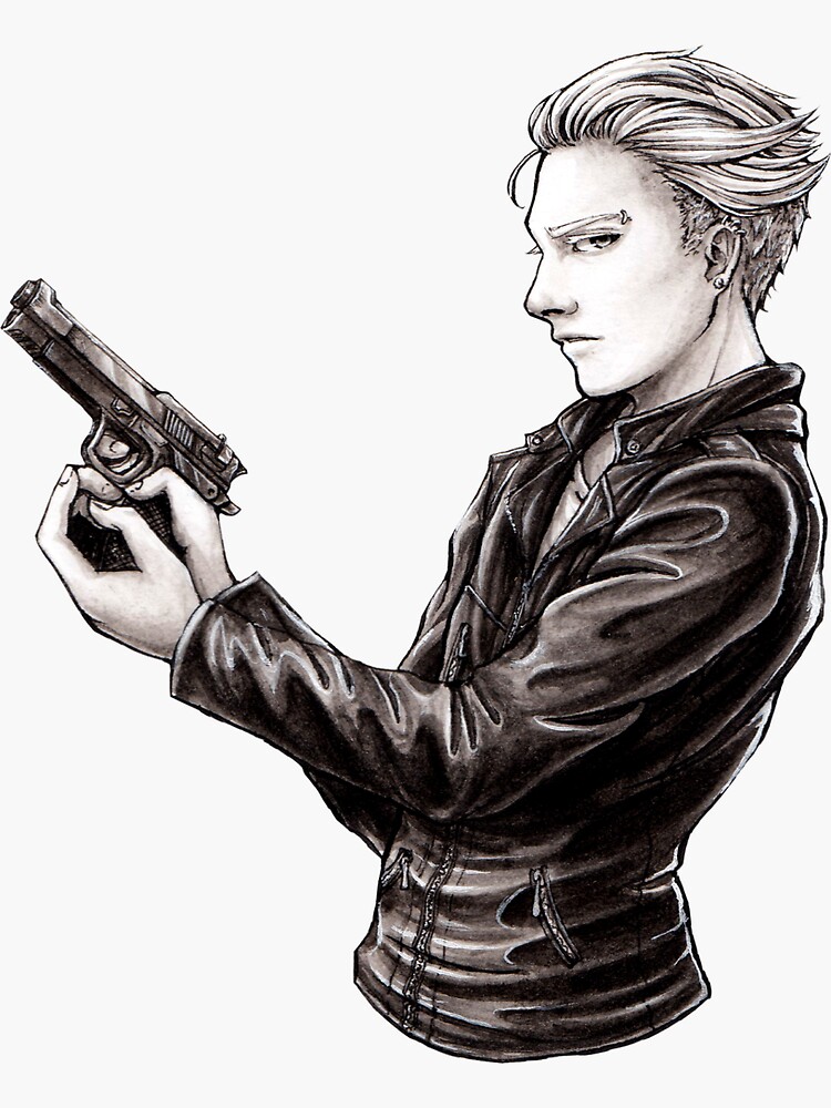 "The Huntsman" Sticker by Potter-Art | Redbubble