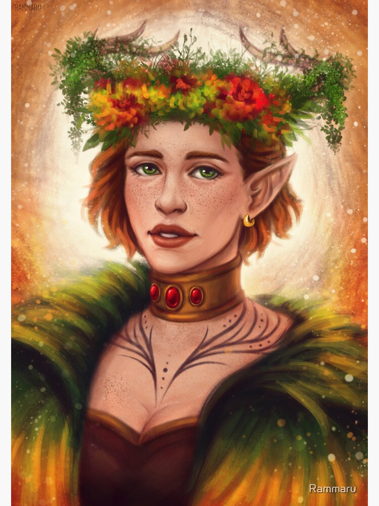 "Keyleth - Critical Role" Sticker for Sale by Rammaru | Redbubble